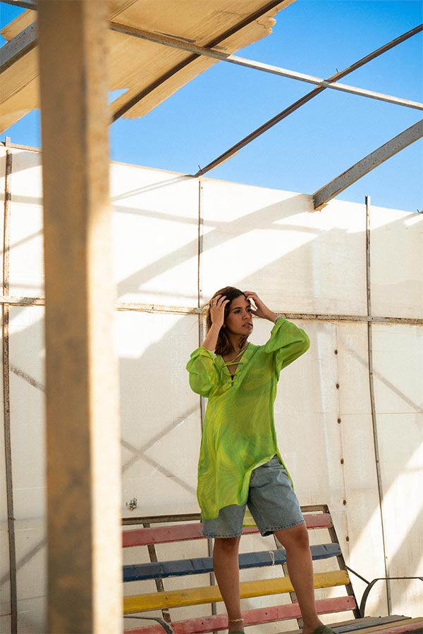 Neon Beach Cover Up | Shop online in Egypt from Dresscode