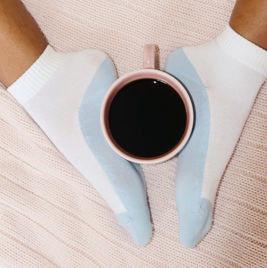 With A Blue Shade Socks - Shop now from Dresscode, Egypt