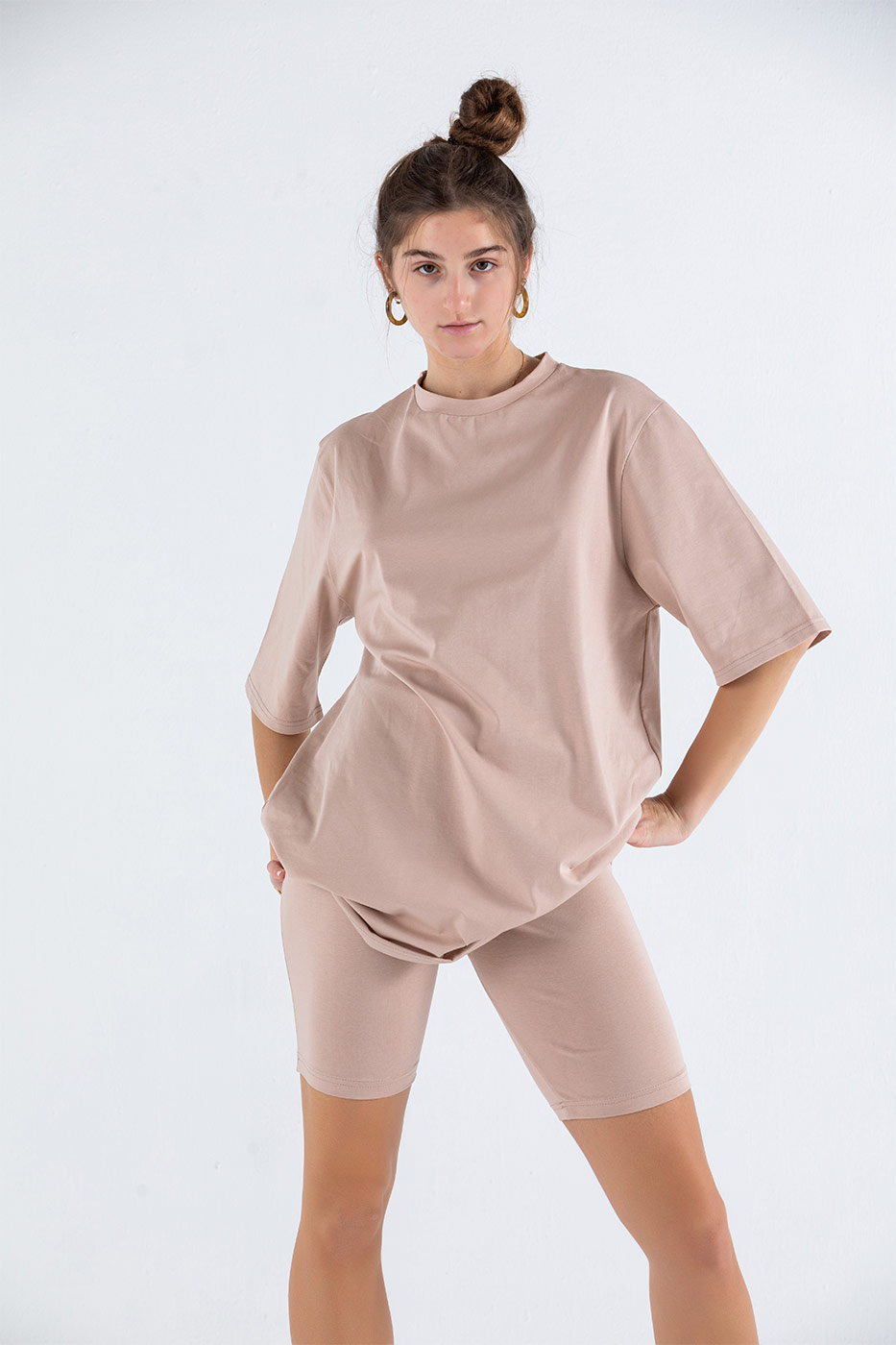 This Season Basic Top In Beige - Dresscode, Egypt