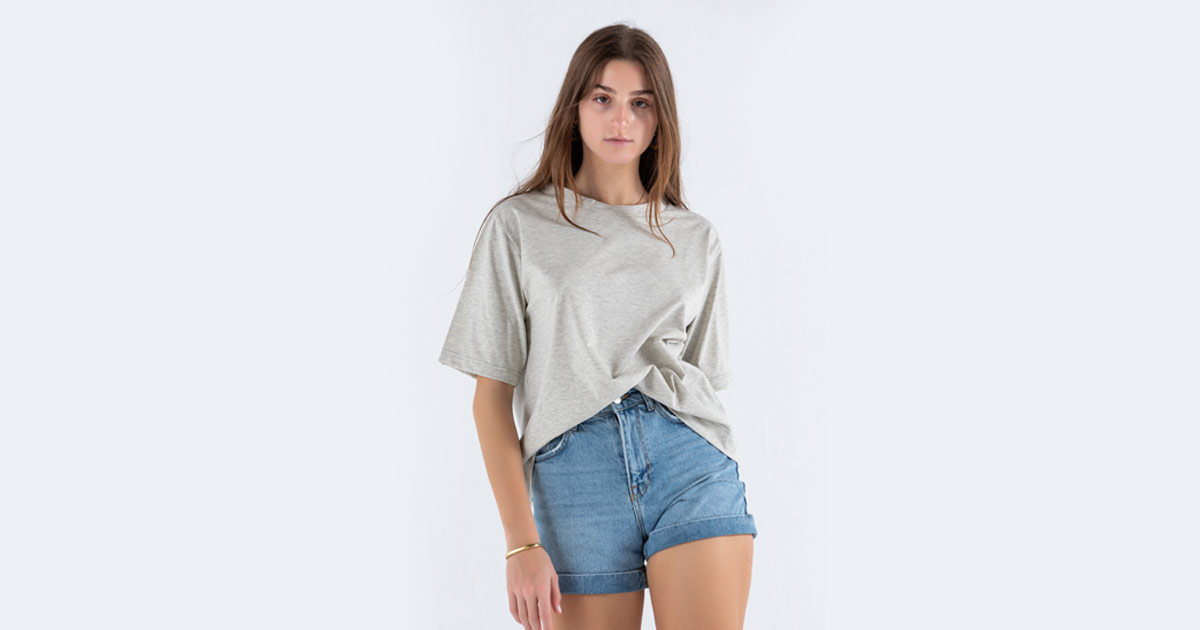 This Season Basic Top In Grey - Dresscode, Egypt