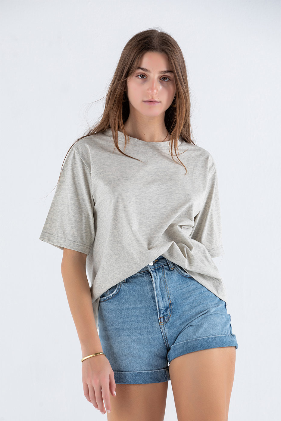 This Season Basic Top In Grey - Dresscode, Egypt