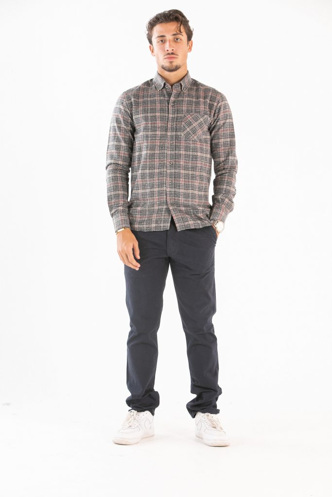 Scottish Flannel In Blue & White | Shop From Dresscode in Egypt