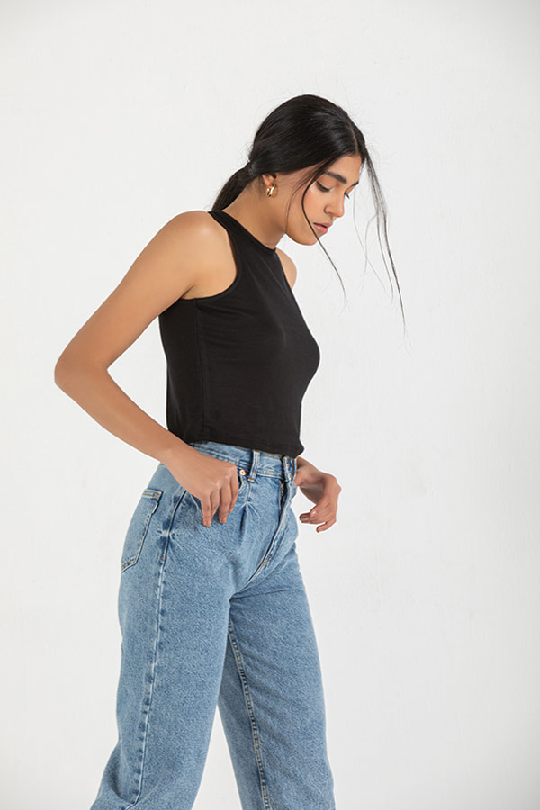 A Basic Tank Top In Black - Dresscode, Egypt