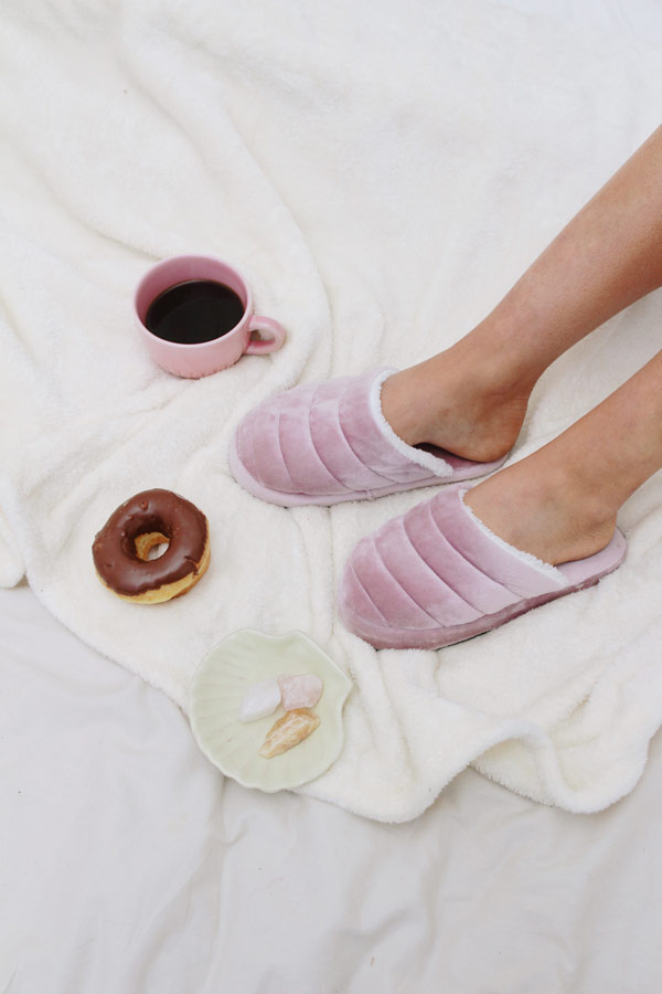Cozy Steps Slipper in Blush Pink | Dresscode, Egypt
