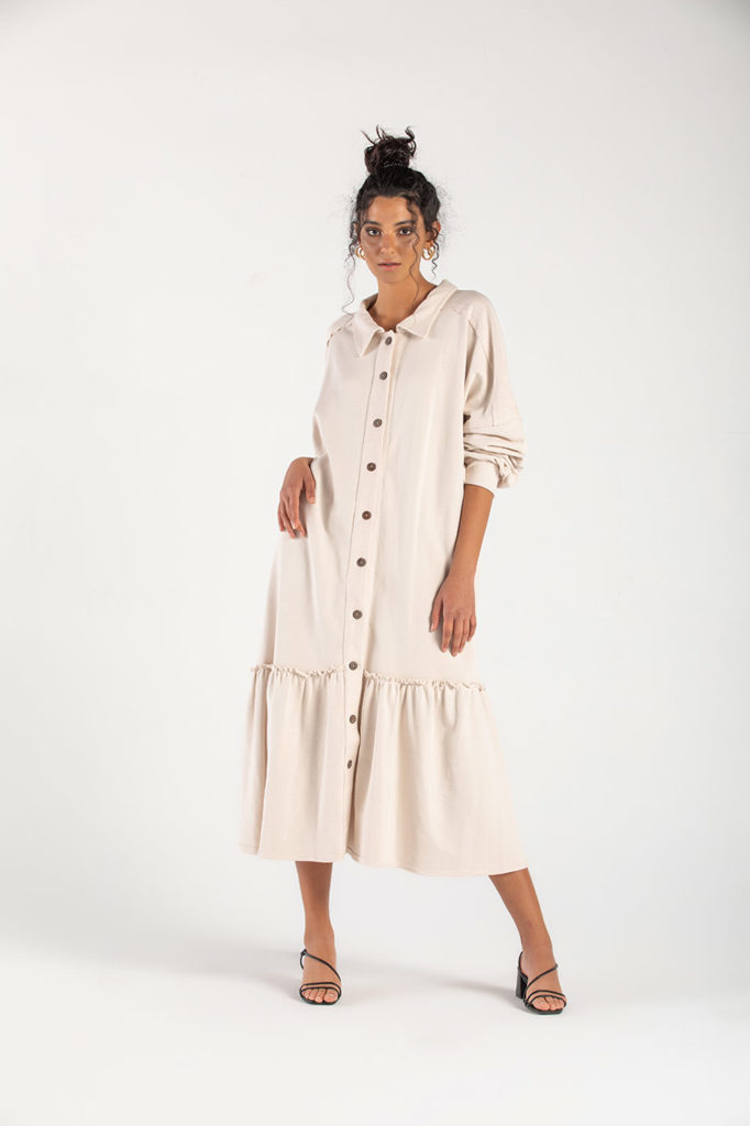 Buy Neutral Tones Dress online from Dresscode, Egypt