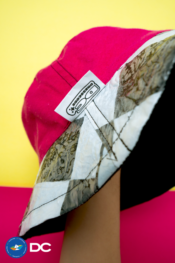 Pink Recycled Bucket Hat Online From Dresscode in Egypt