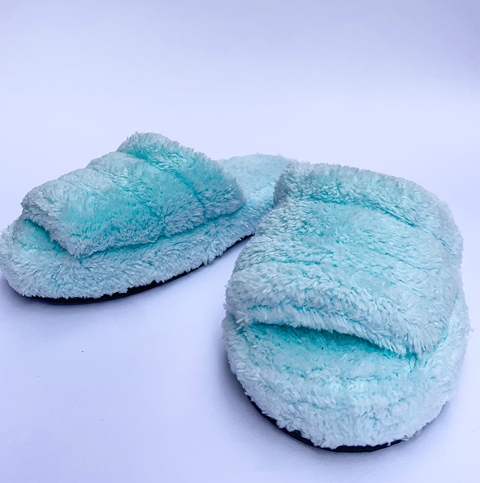 Fuzzette Slider in Baby Blue - Order online from Dresscode