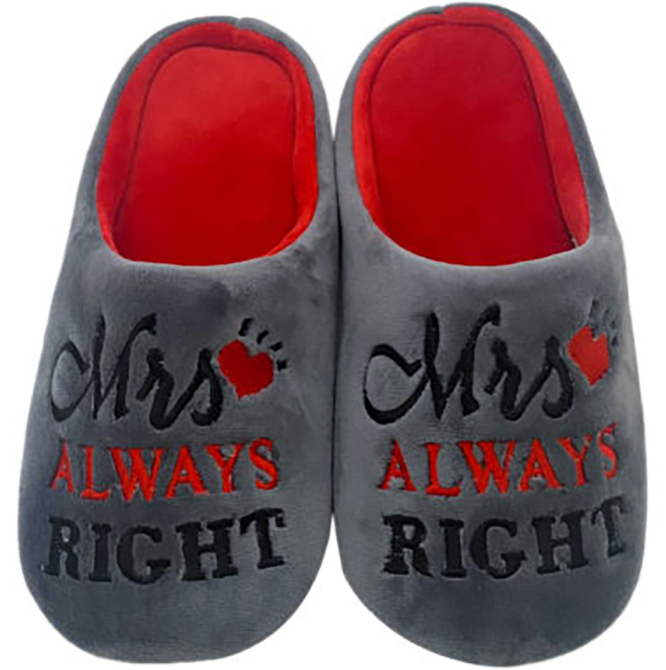 Mrs Always Right Slippers | Order from Dresscode, Egypt