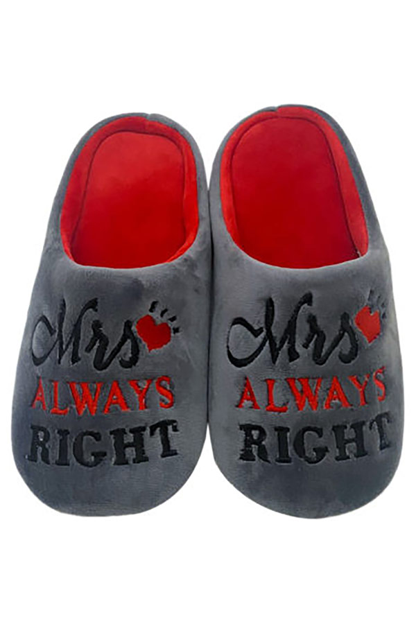 Mrs Always Right Slippers | Order from Dresscode, Egypt