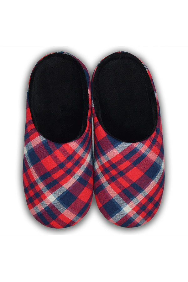 Red Checkered Slippers | Order from Dresscode, Egypt