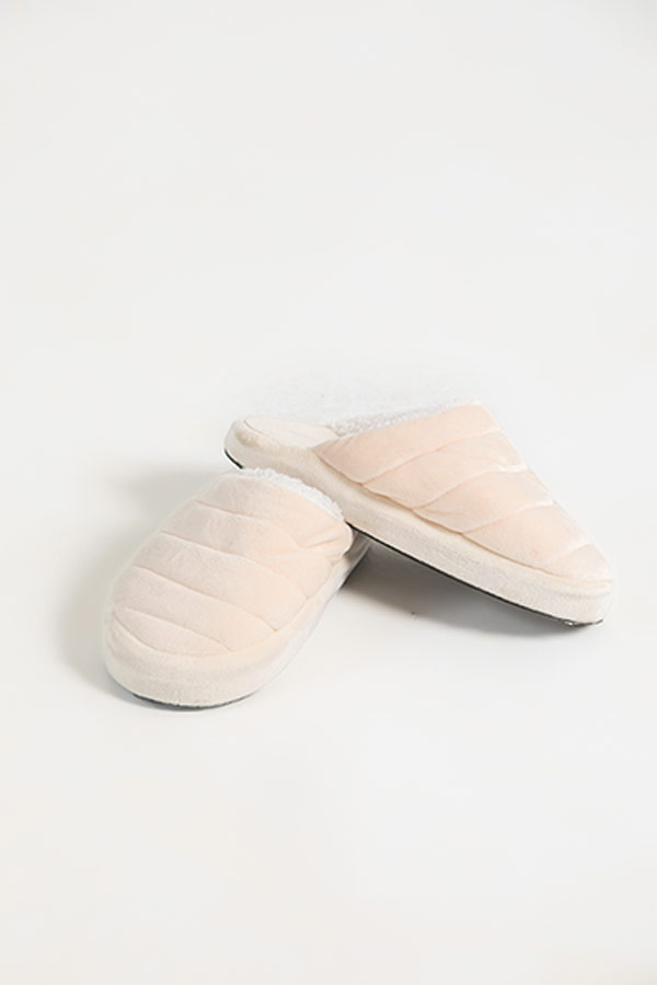 Cozy Steps Slipper in White | Order from Dresscode, Egypt