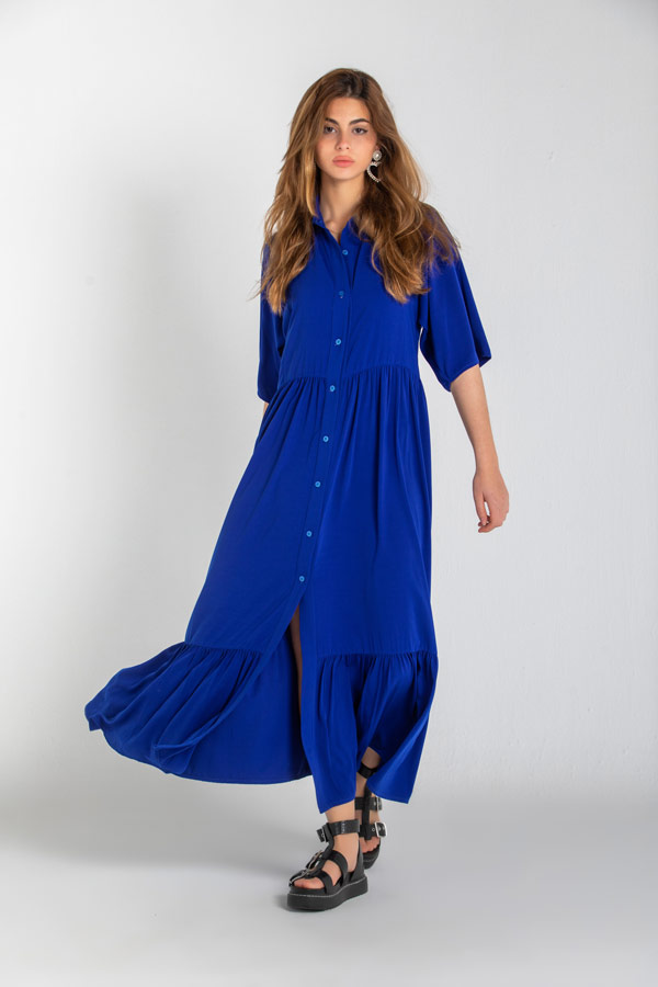 Style Stepper Dress in Blue - Dresscode, Egypt