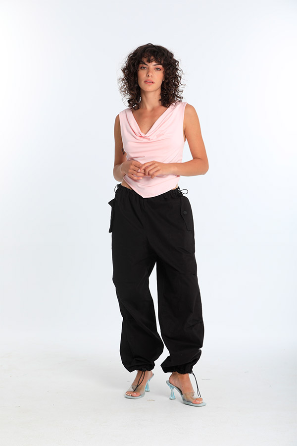 Waterfall Drip Top in Pink From Dresscode in Egypt