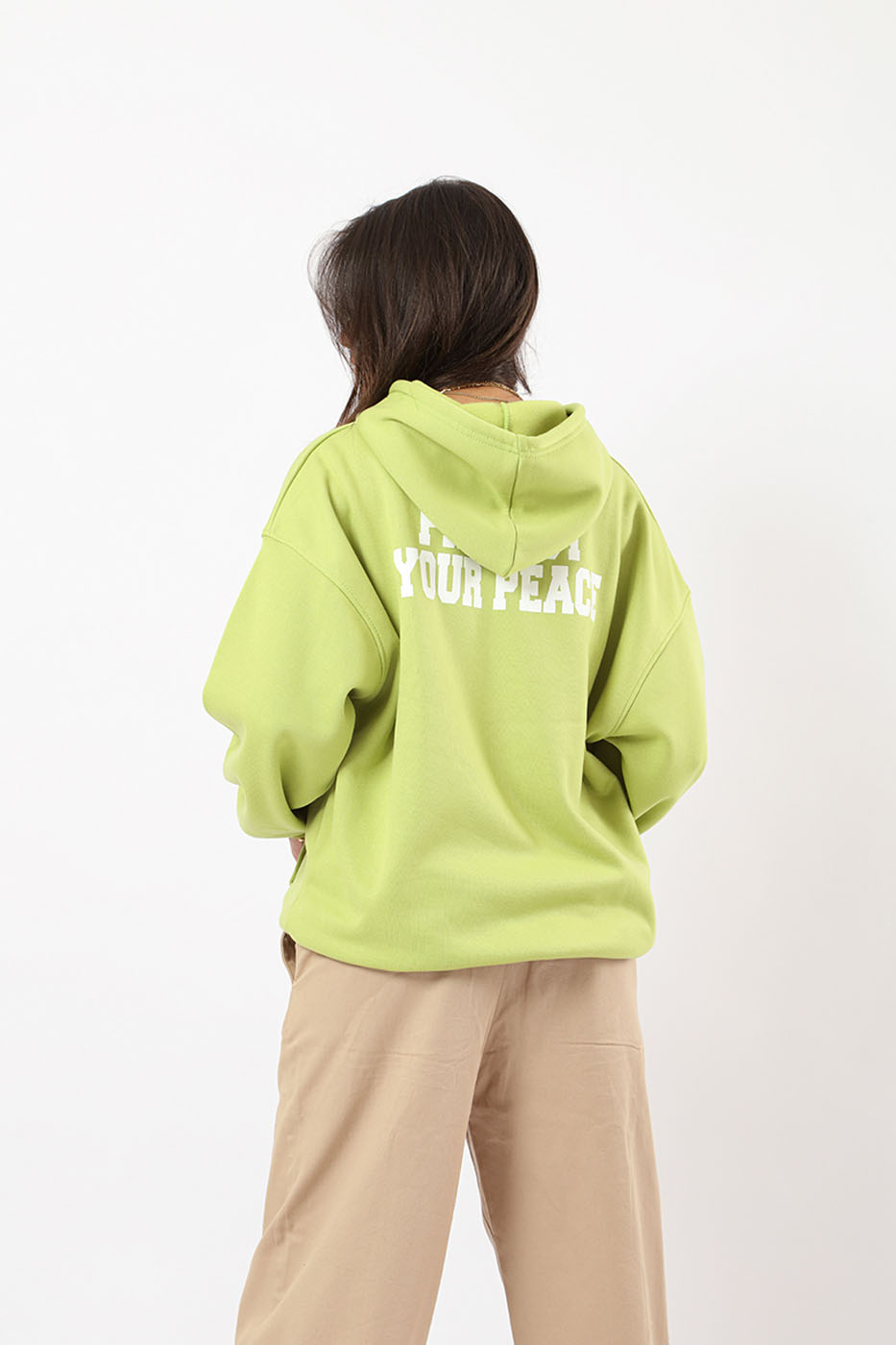 Balance Hoodie In Green From Dresscode in Egypt
