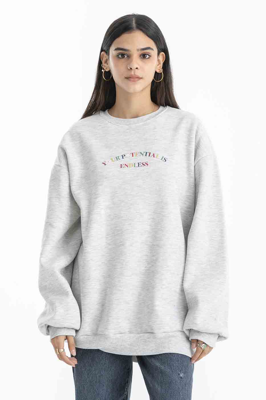 Ted talk crewneck in grey From Dresscode in Egypt