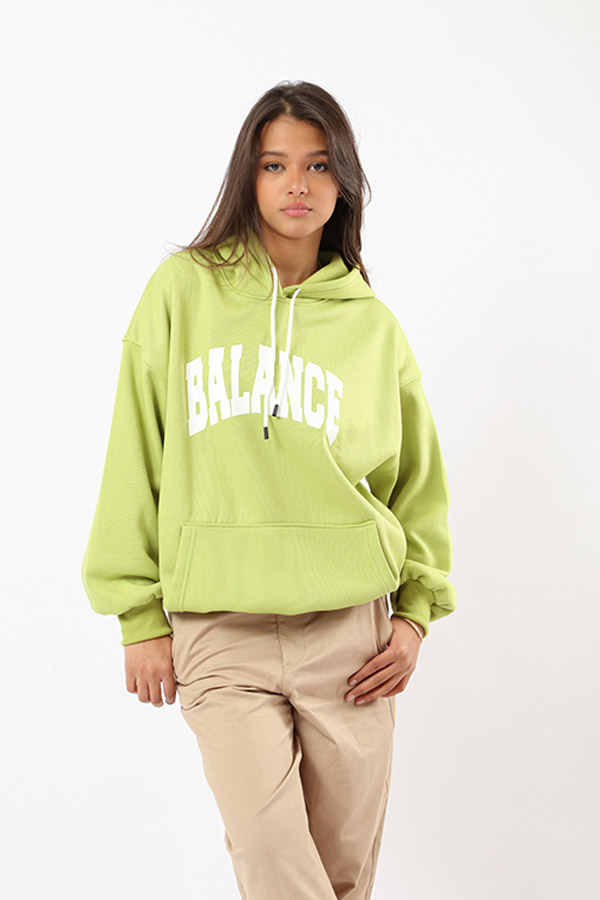 Balance Hoodie In Green From Dresscode in Egypt